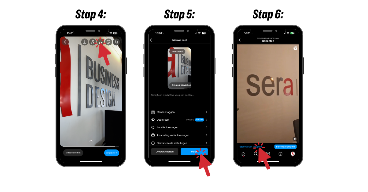 Hoe maak je een Instagram Reel? • SERA Business Design